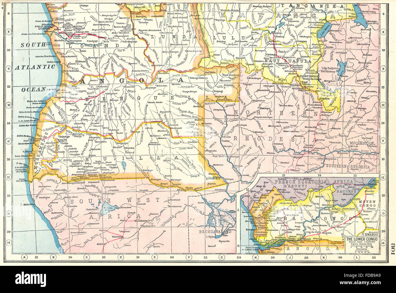 Mappa del congo belga immagini e fotografie stock ad alta risoluzione ...