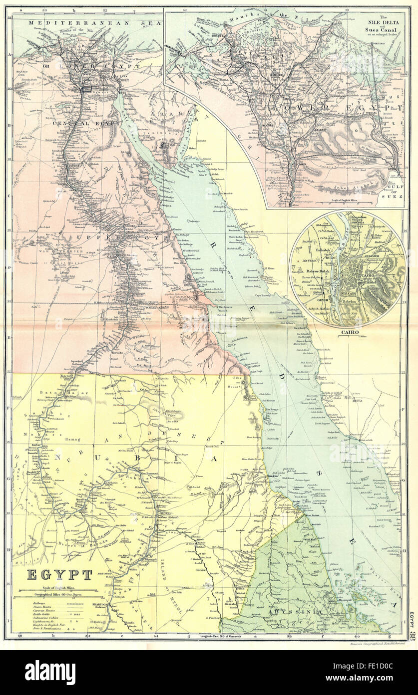Delta del nilo cartina immagini e fotografie stock ad alta risoluzione ...