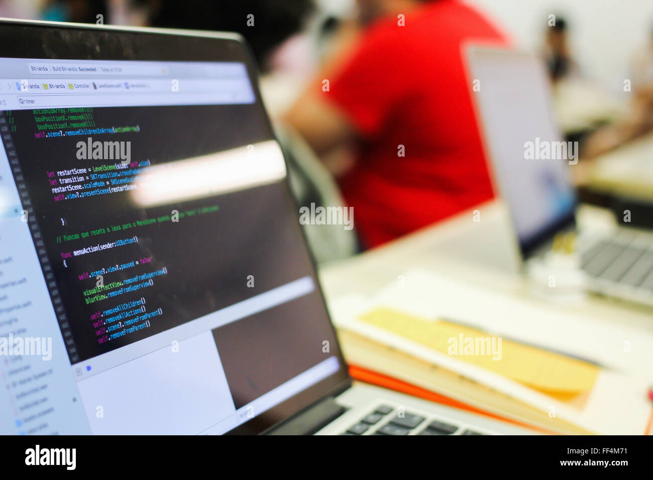 Clase de programación immagini e fotografie stock ad alta risoluzione ...