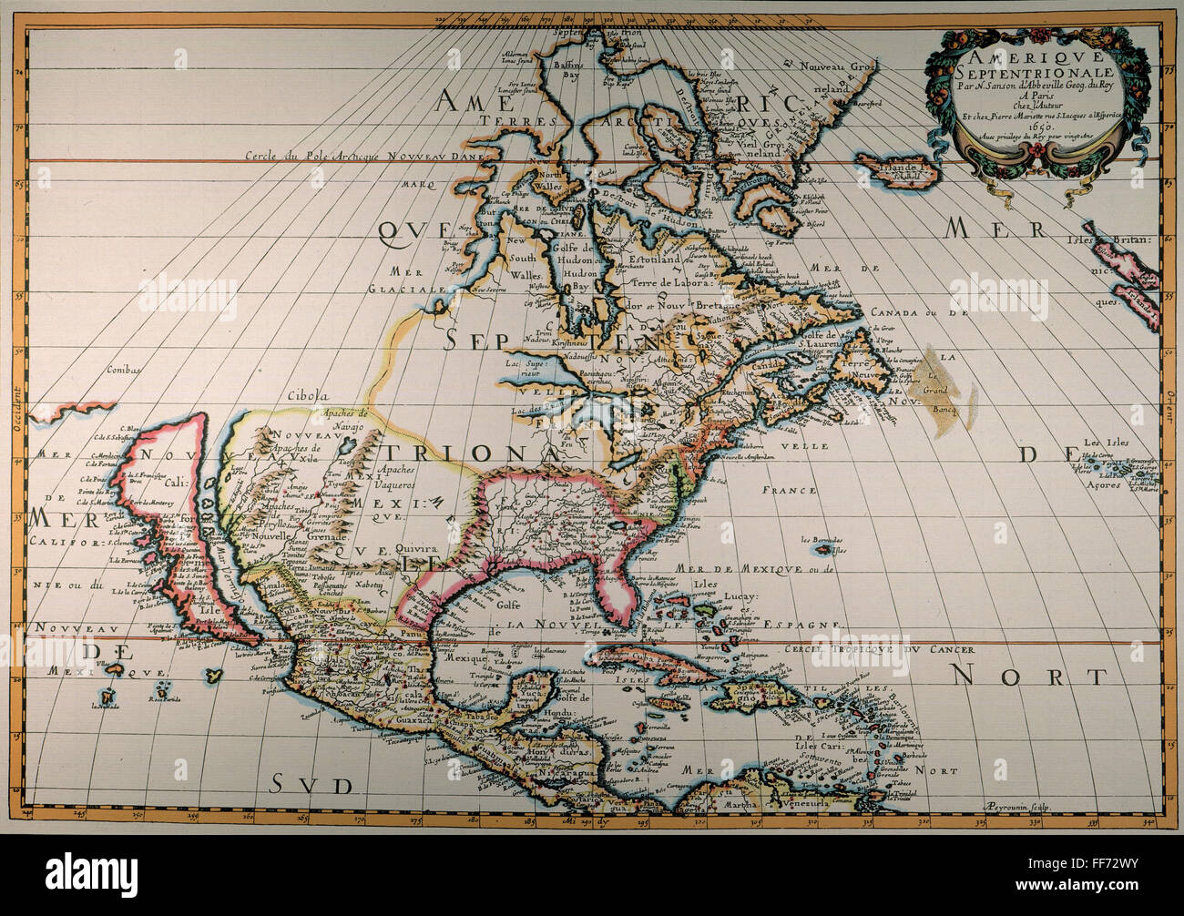 Map of north america immagini e fotografie stock ad alta risoluzione ...