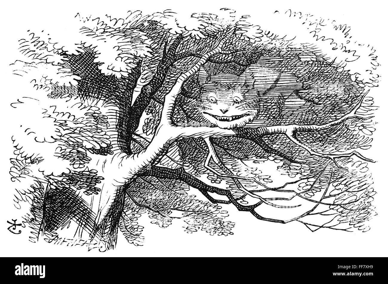 ALICE nel paese delle meraviglie, 1865. /Nil Cheshire cat ...