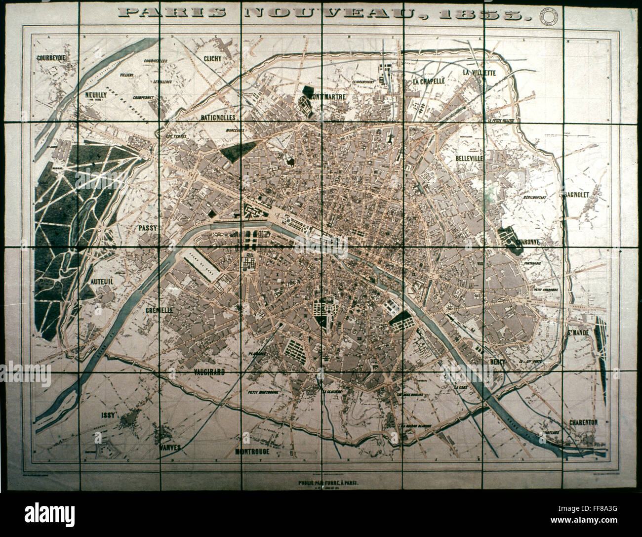Mappa parigi Immagini e Fotos Stock - Alamy