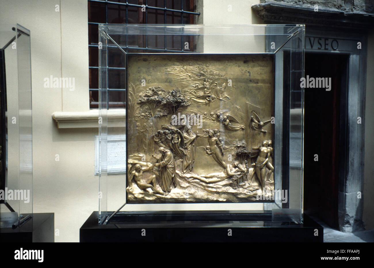 GHIBERTI: Adamo ed Eva. /NLorenzo Ghiberti (1370-1455): Adamo ed Eva ...