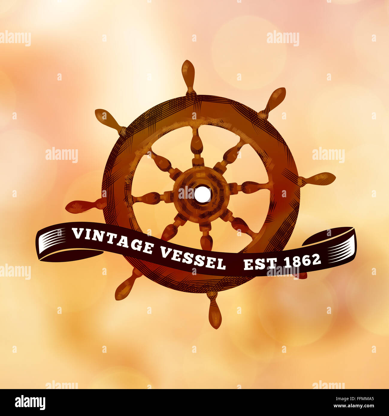 Disegno del timone della nave immagini e fotografie stock ad alta ...