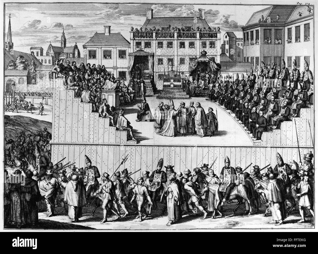 An auto da fe the spanish inquisition immagini e fotografie stock ad ...