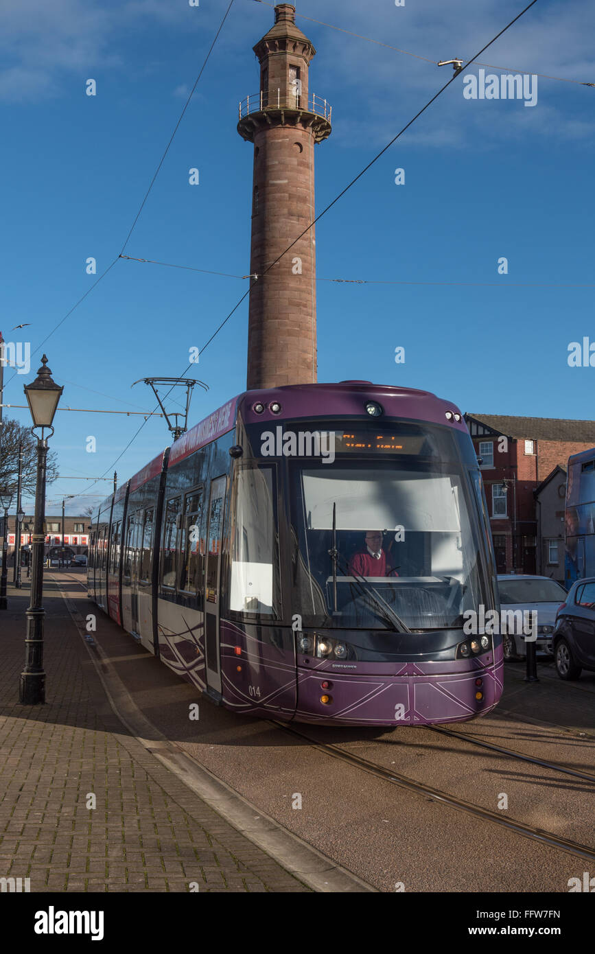 Blackpool e fleetwood tramway immagini e fotografie stock ad alta ...