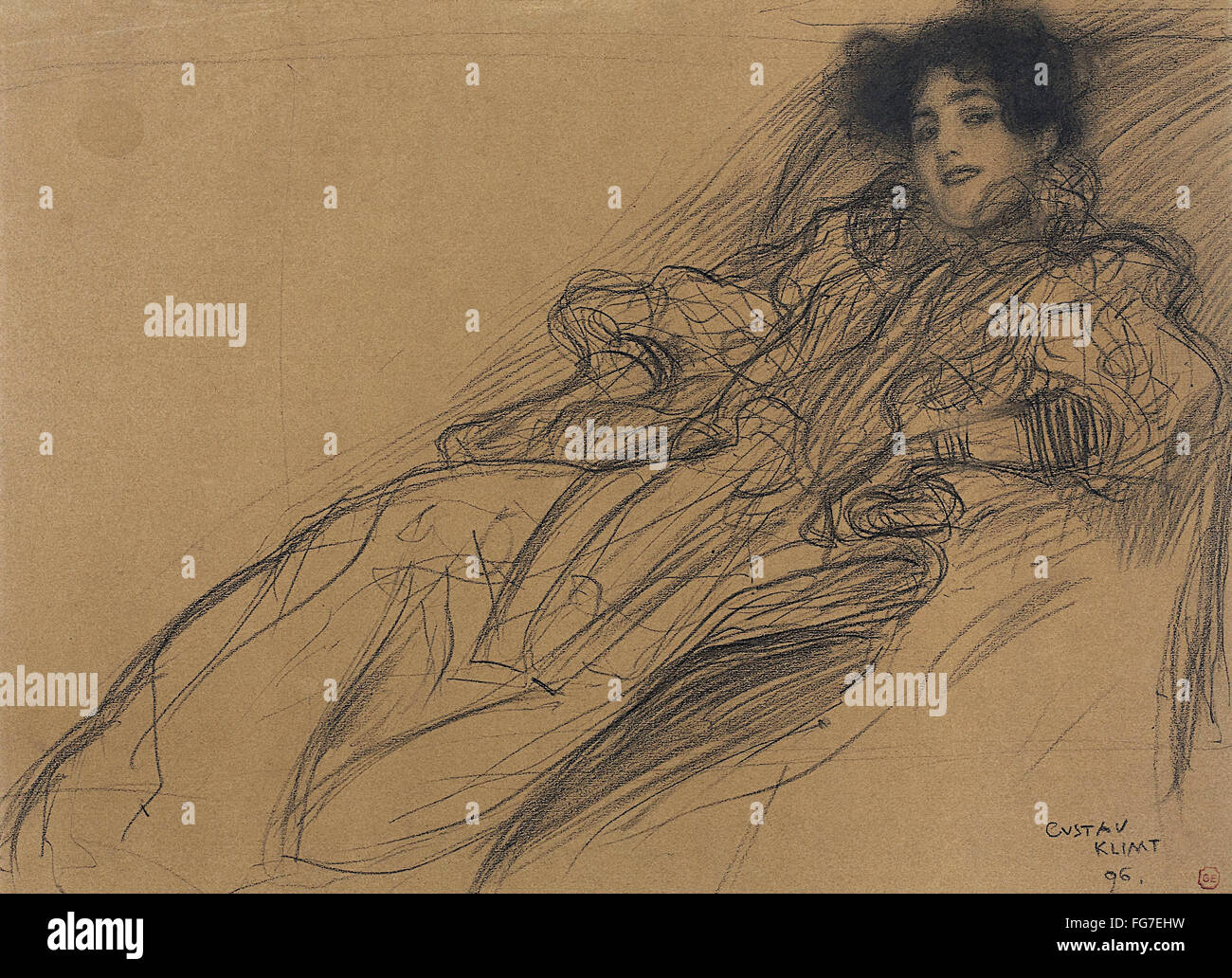 Gustav klimt drawing immagini e fotografie stock ad alta risoluzione ...