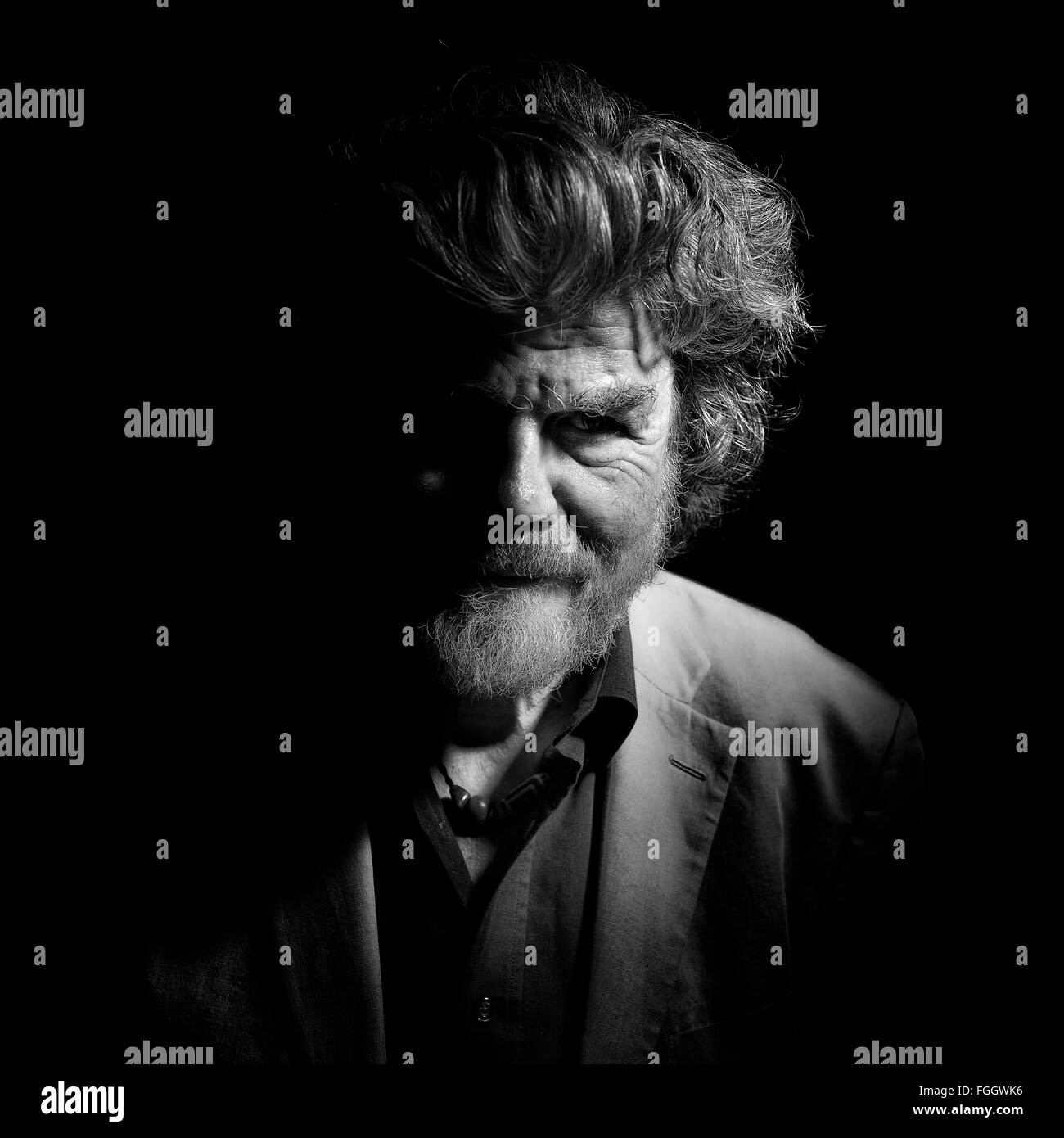 Reinhold messner Foto e Immagini Stock in Bianco e Nero - Alamy