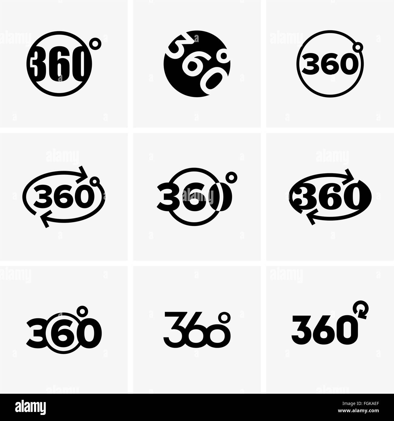 Simbolo di gradi Foto e Immagini Stock in Bianco e Nero - Alamy