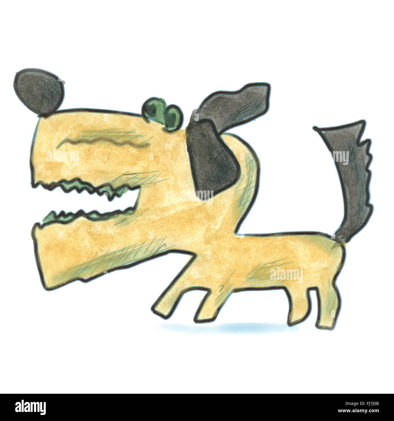 Cute sitting dog cartoon illustration Immagini senza sfondo e Foto ...