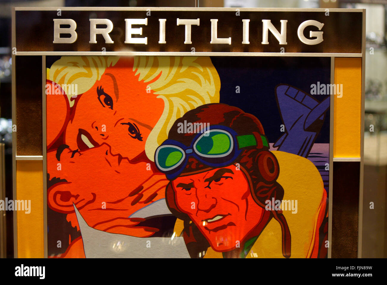 Breitling logo immagini e fotografie stock ad alta risoluzione - Alamy