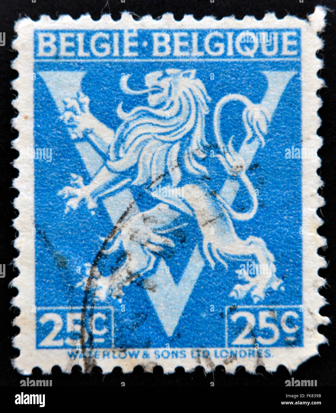 Coat arms postage stamp belgium immagini e fotografie stock ad alta ...