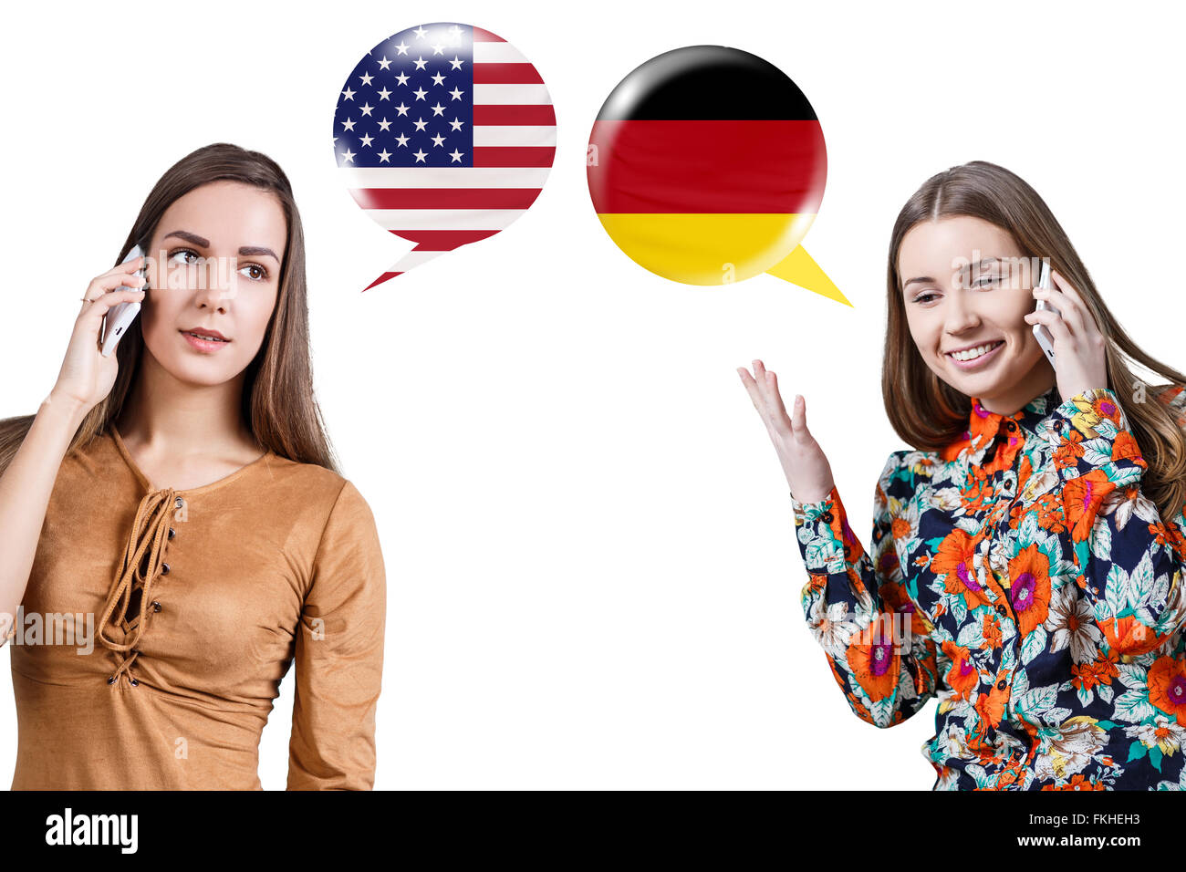 Due donne tedesche immagini e fotografie stock ad alta risoluzione - Alamy