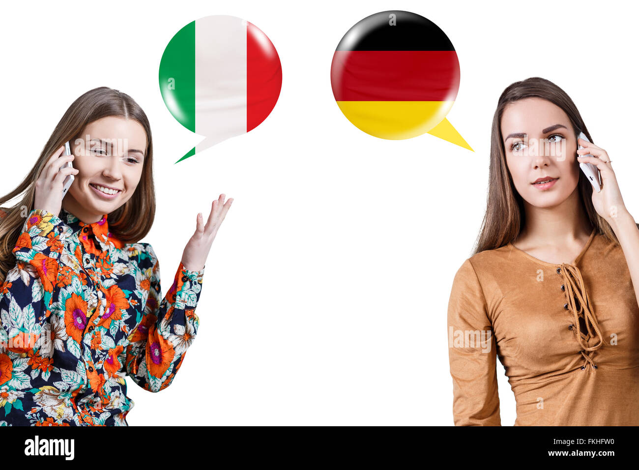 Due donne tedesche immagini e fotografie stock ad alta risoluzione - Alamy