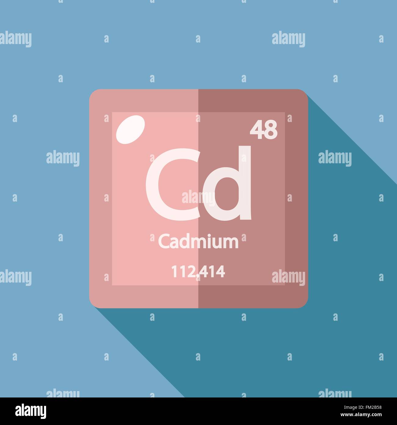 Cadmio tavola periodica Immagini Vettoriali Stock - Alamy