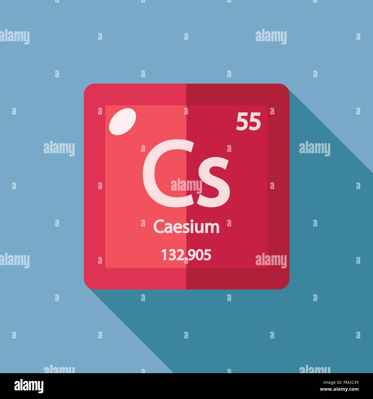 Simbolo del cs tabla periodica immagini e fotografie stock ad alta ...