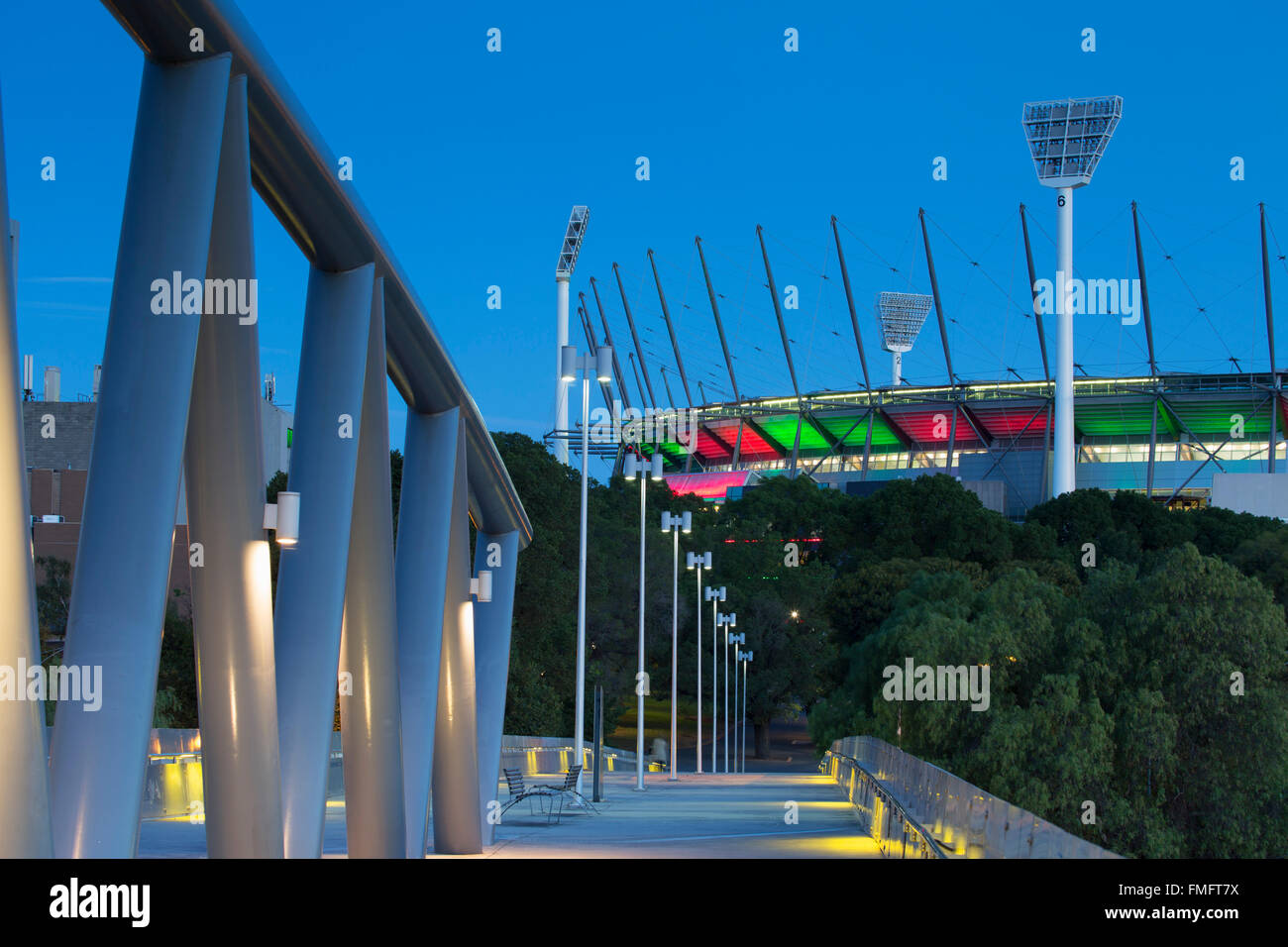 Mcg melbourne cricket ground stadium arena immagini e fotografie stock ...