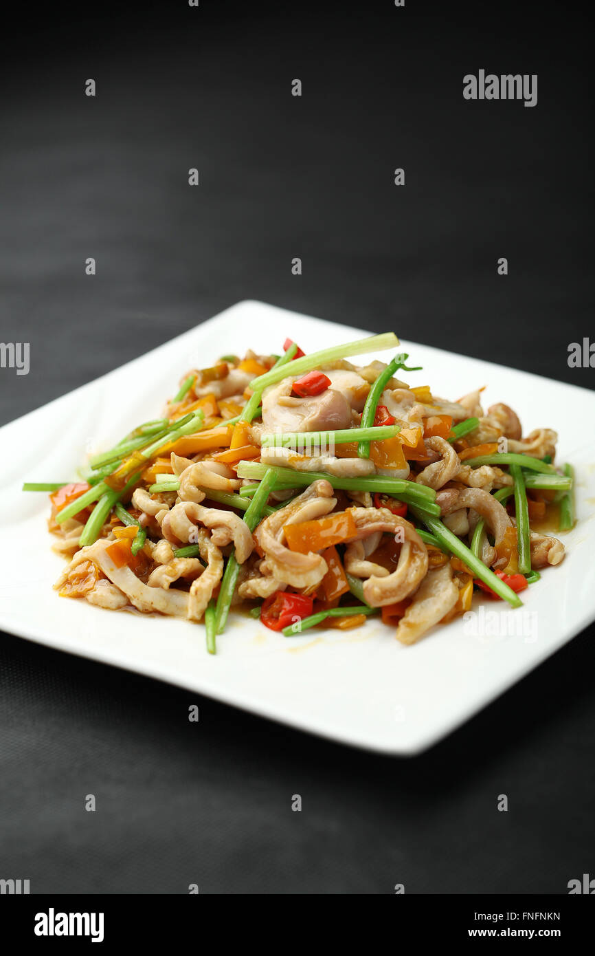 Pollo saltato in padella con verdure immagini e fotografie stock ad ...