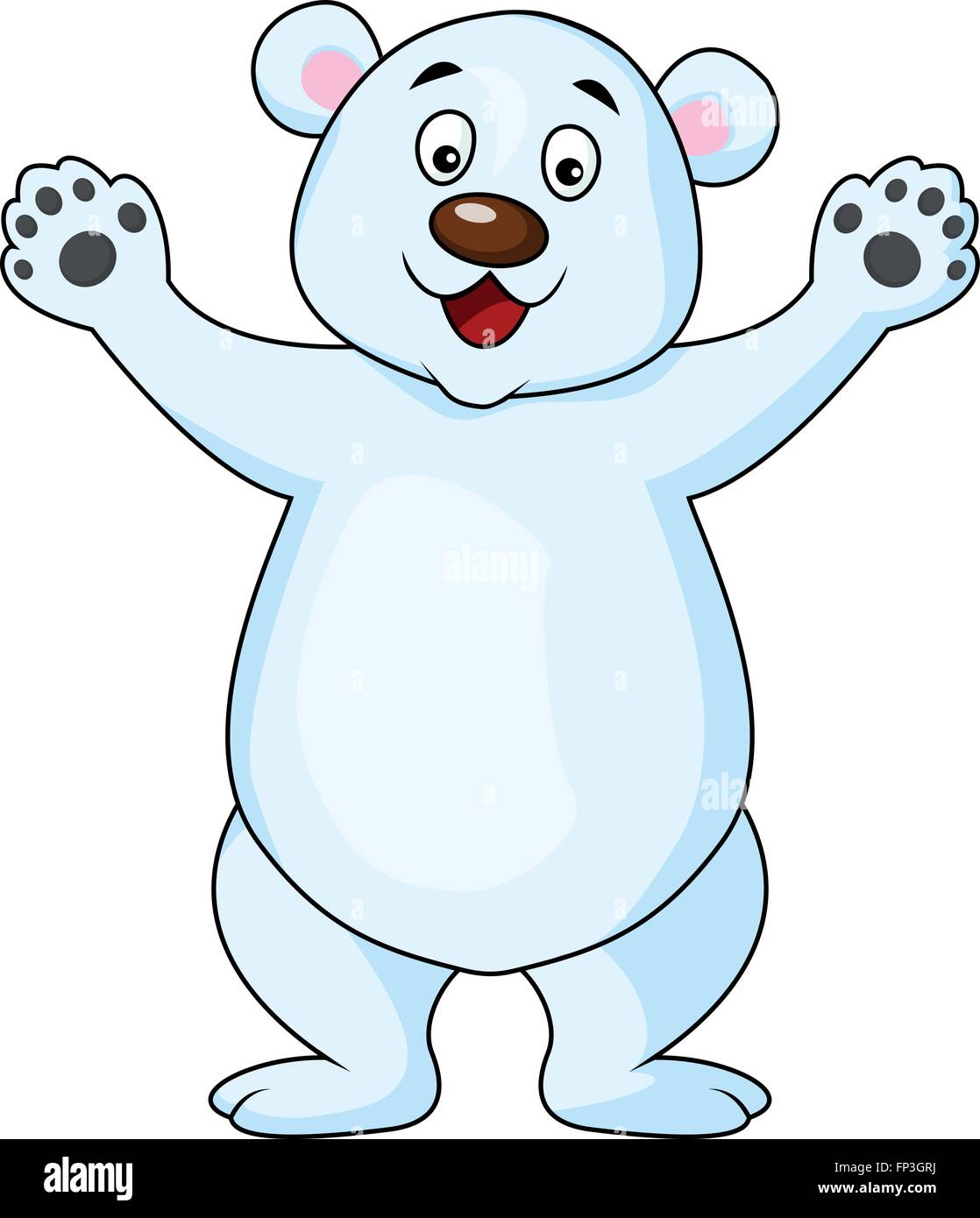 Cartone animato orso polare immagini e fotografie stock ad alta ...