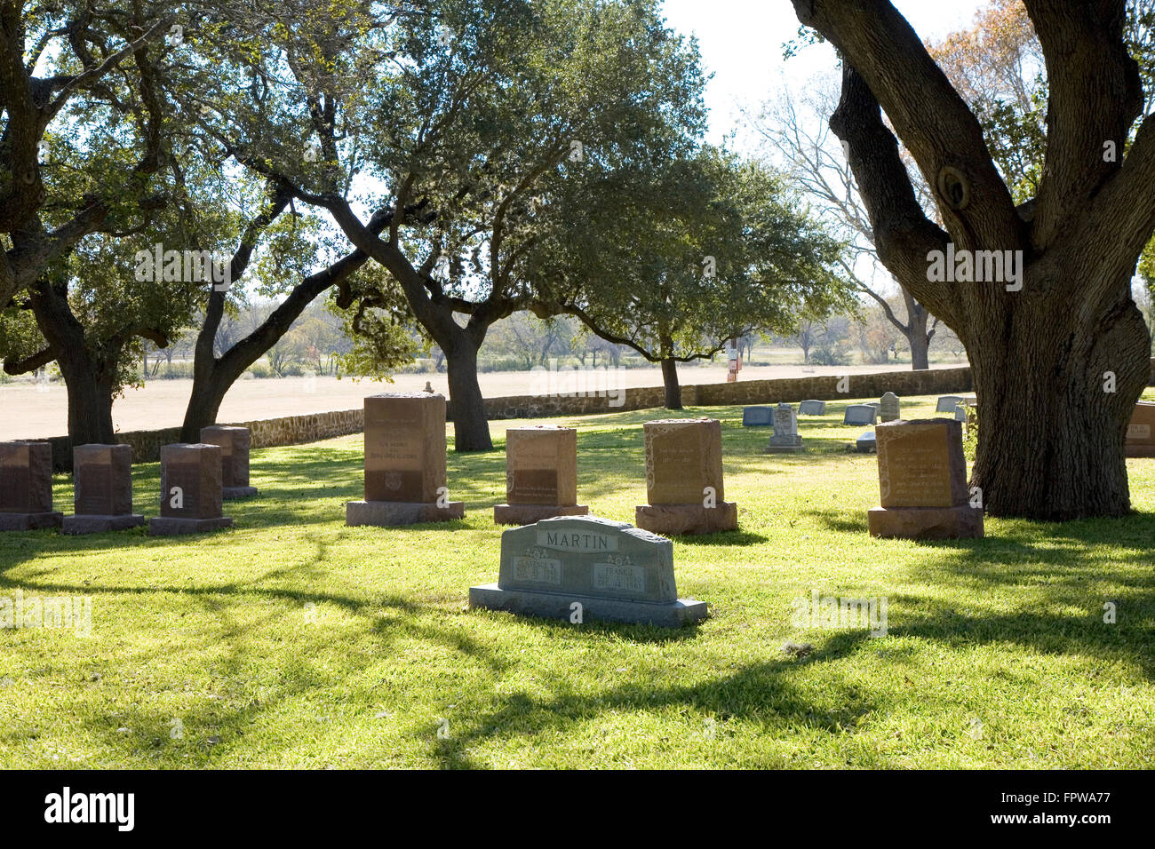Lyndon b johnson gravesite immagini e fotografie stock ad alta ...