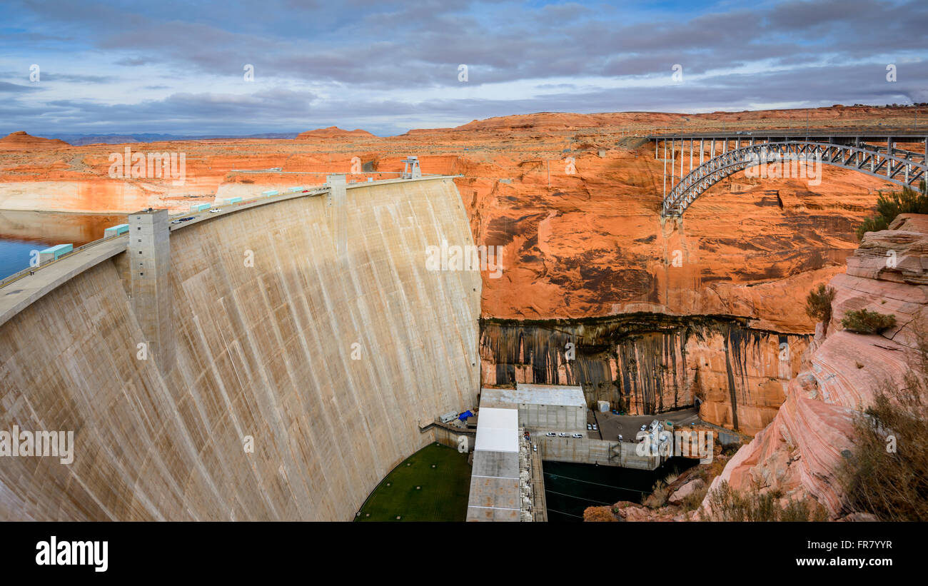 Paesaggio alla diga di glen canyon immagini e fotografie stock ad alta ...