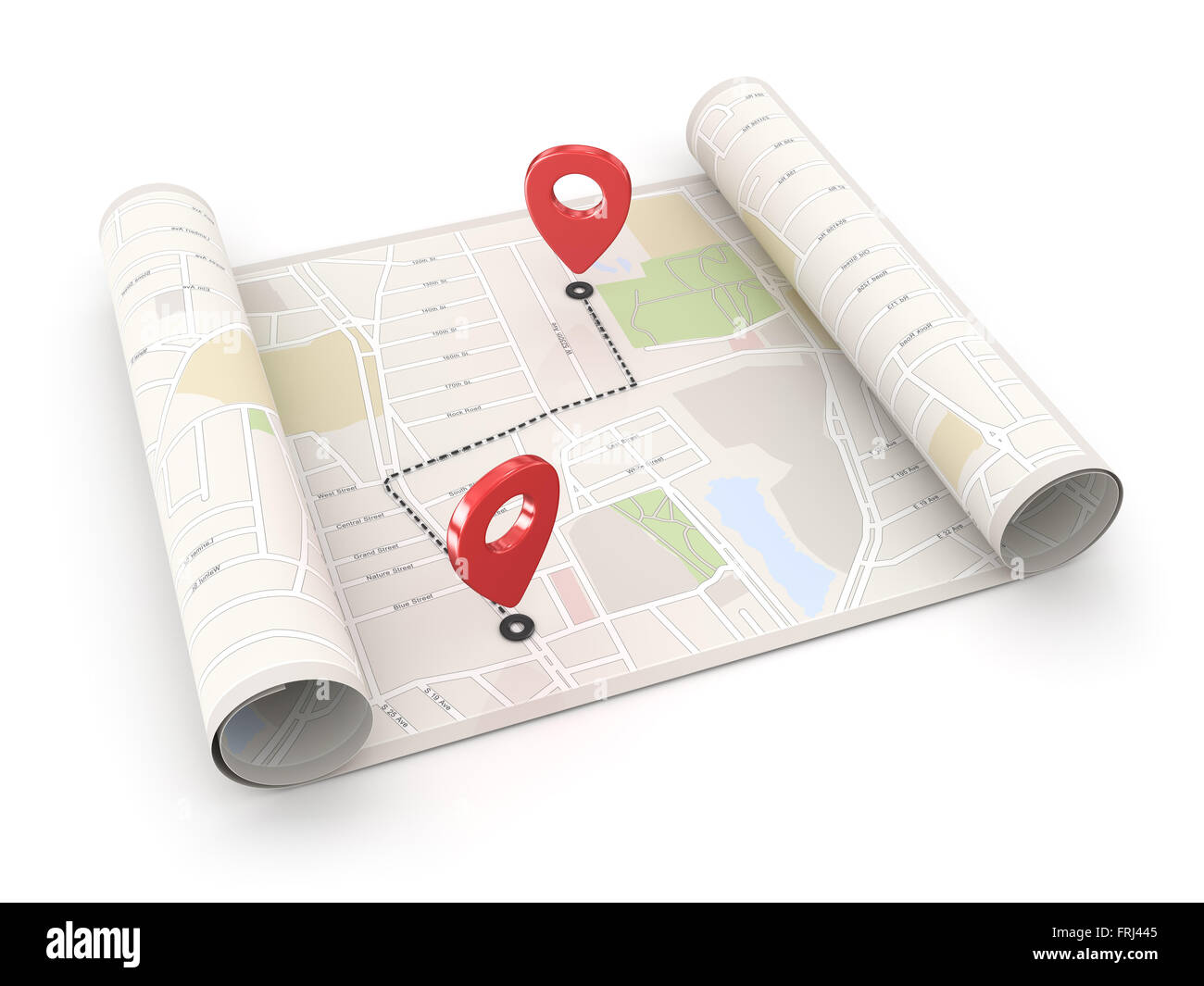 Mappa di arrivo immagini e fotografie stock ad alta risoluzione - Alamy