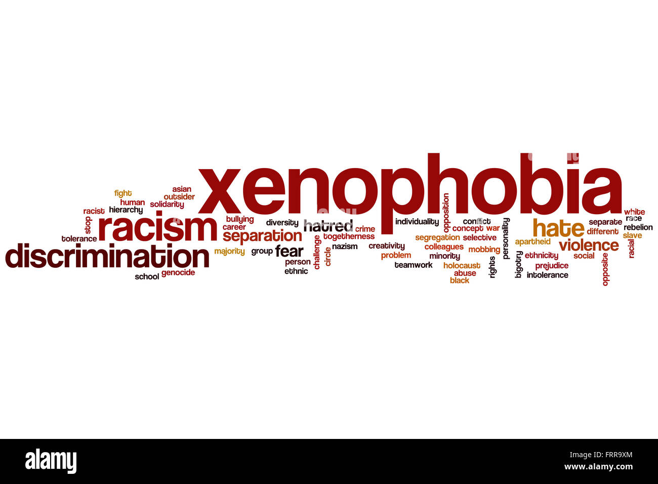 Fermare la xenofobia immagini e fotografie stock ad alta risoluzione ...