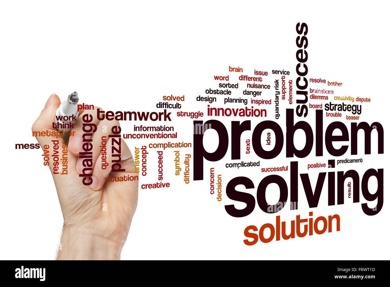 Metáfora de resolución de problemas immagini e fotografie stock ad alta ...