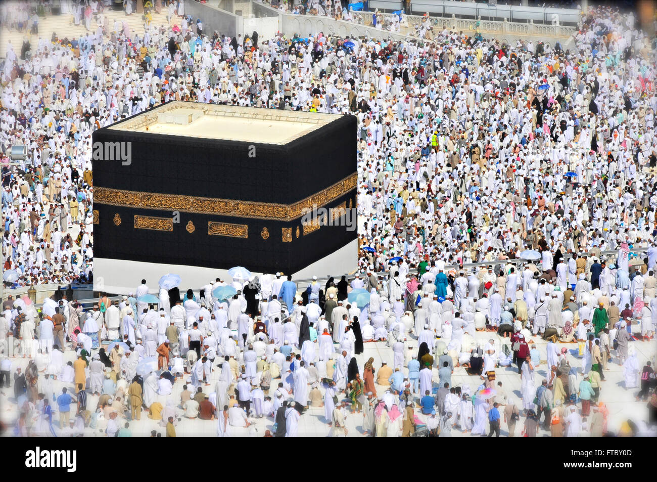 Mecca Musulmani Pellegrini Pellegrini Immagini e Fotos Stock - Alamy