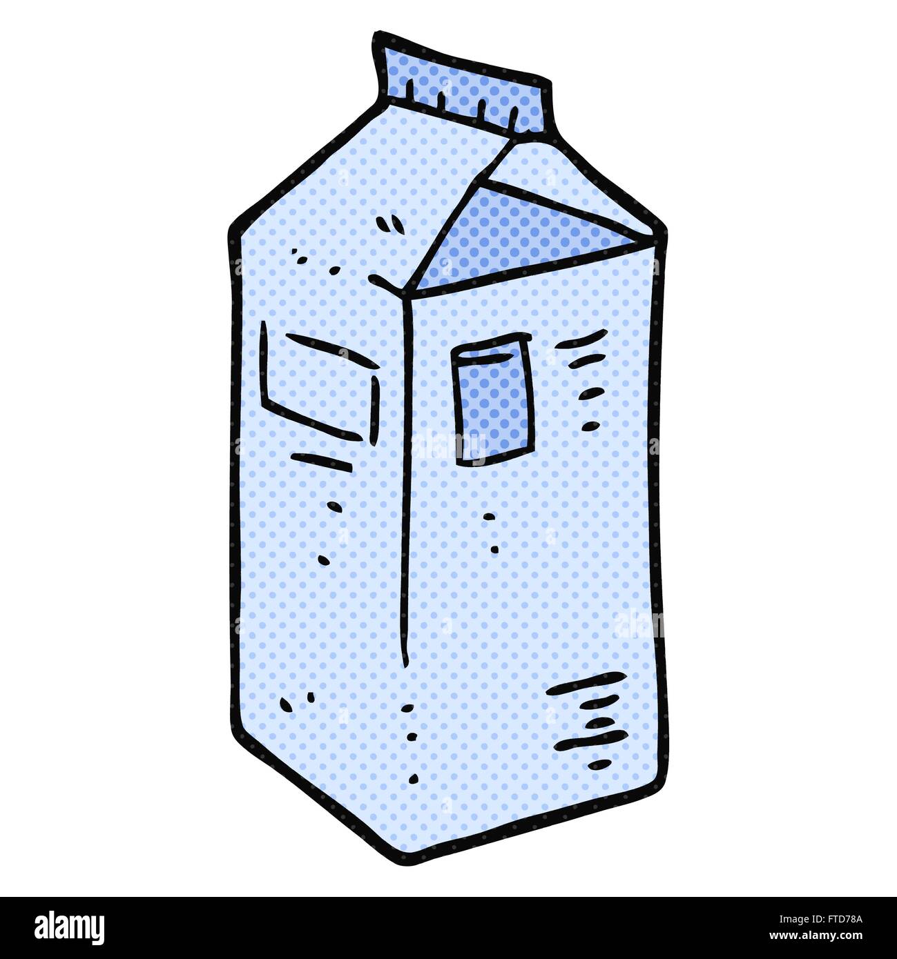 Cartone del latte cartoon Immagini Vettoriali Stock - Alamy