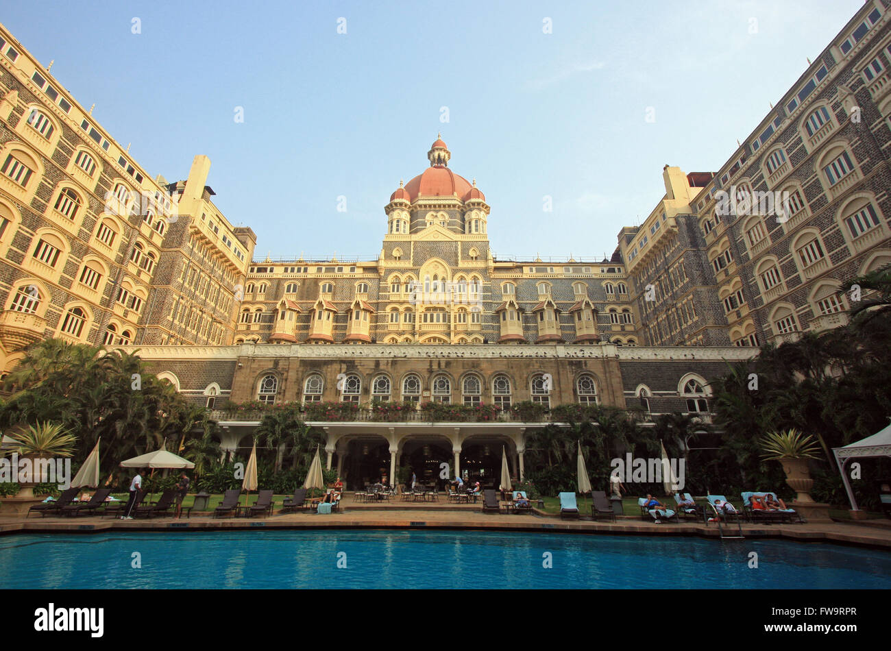 Swimming pool taj mahal hotel immagini e fotografie stock ad alta ...