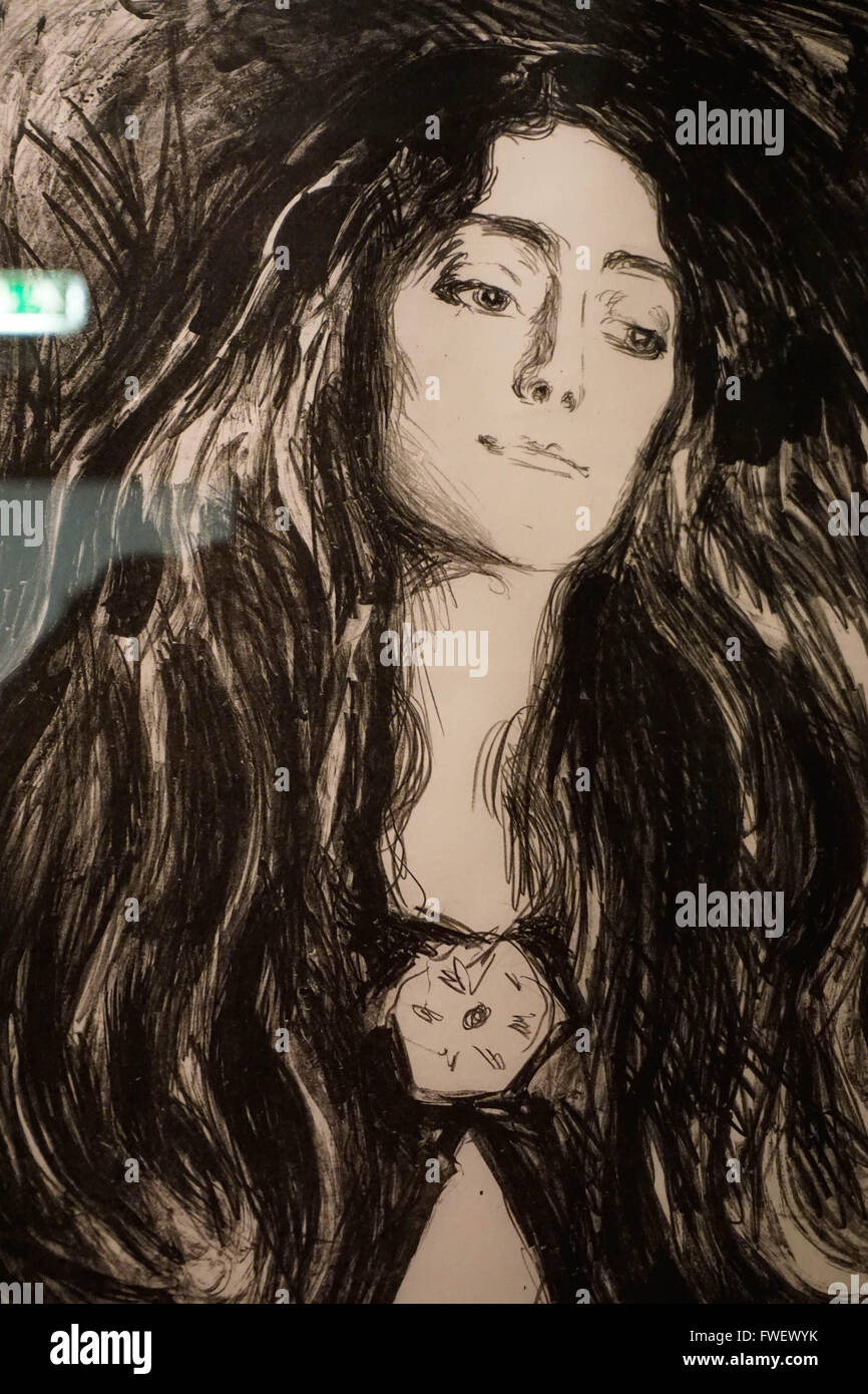 Dipinti di edvard munch immagini e fotografie stock ad alta risoluzione ...