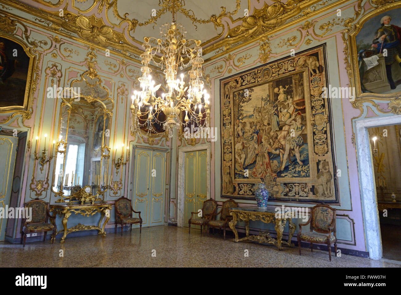 Royal Palace (Palazzo Reale o Palazzo Stefano Balbi) a Genova è un ...