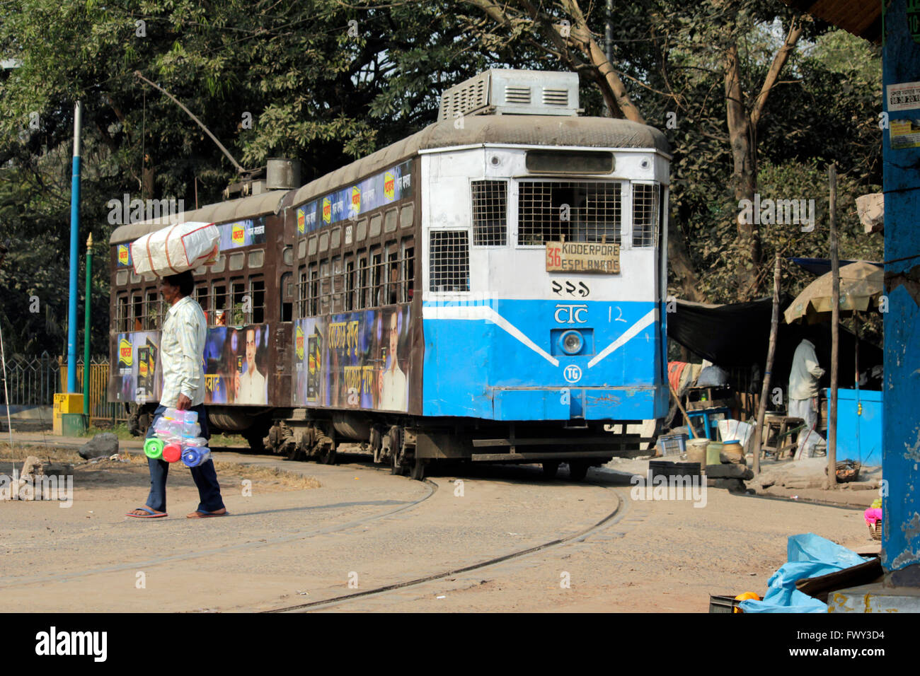Compagnia di tram di calcutta immagini e fotografie stock ad alta ...