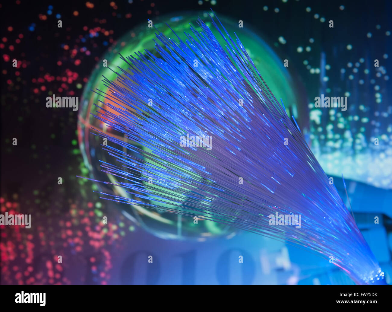 Fibre optic world map immagini e fotografie stock ad alta risoluzione ...