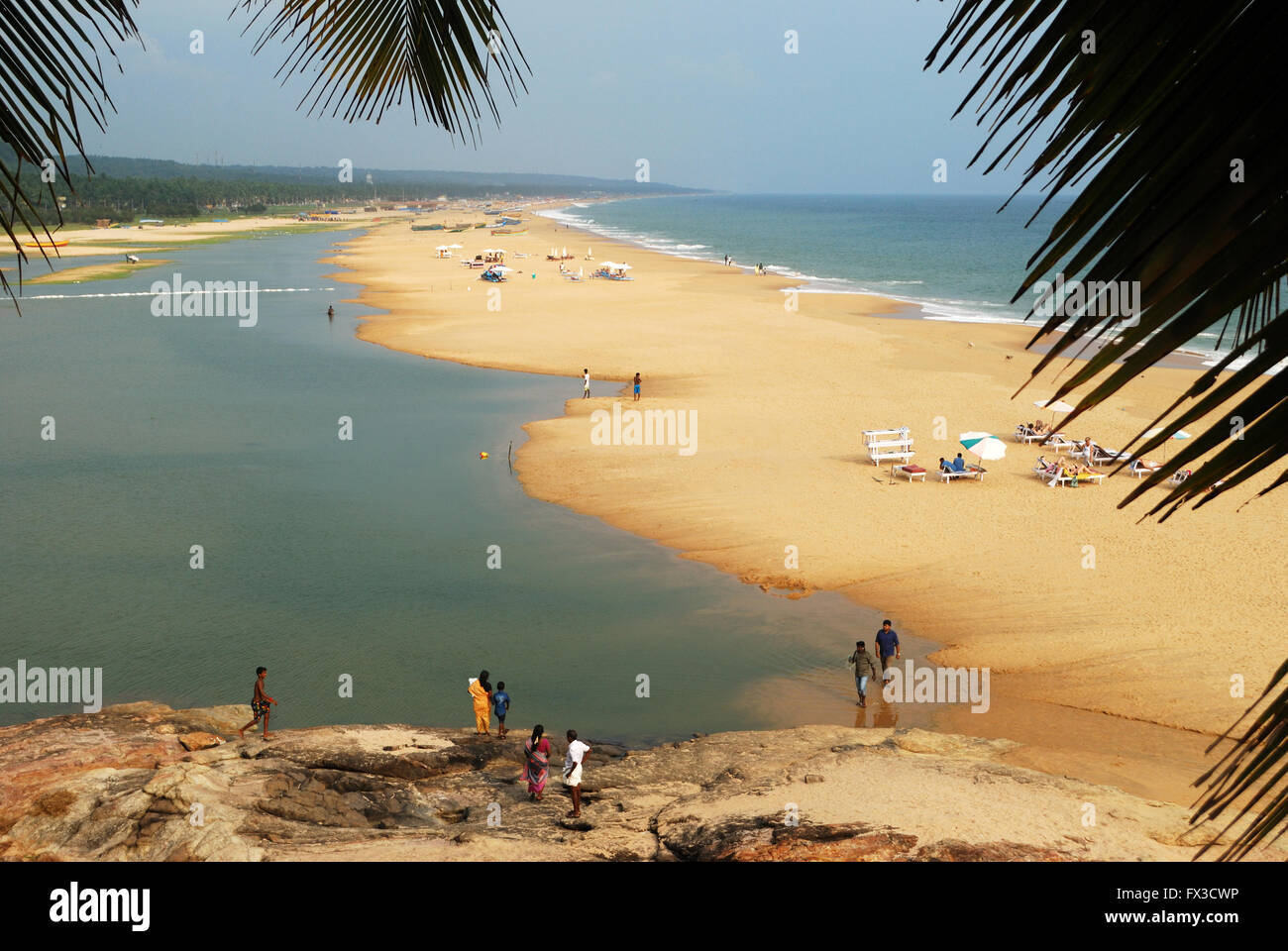 Chowara beach kerala immagini e fotografie stock ad alta risoluzione ...