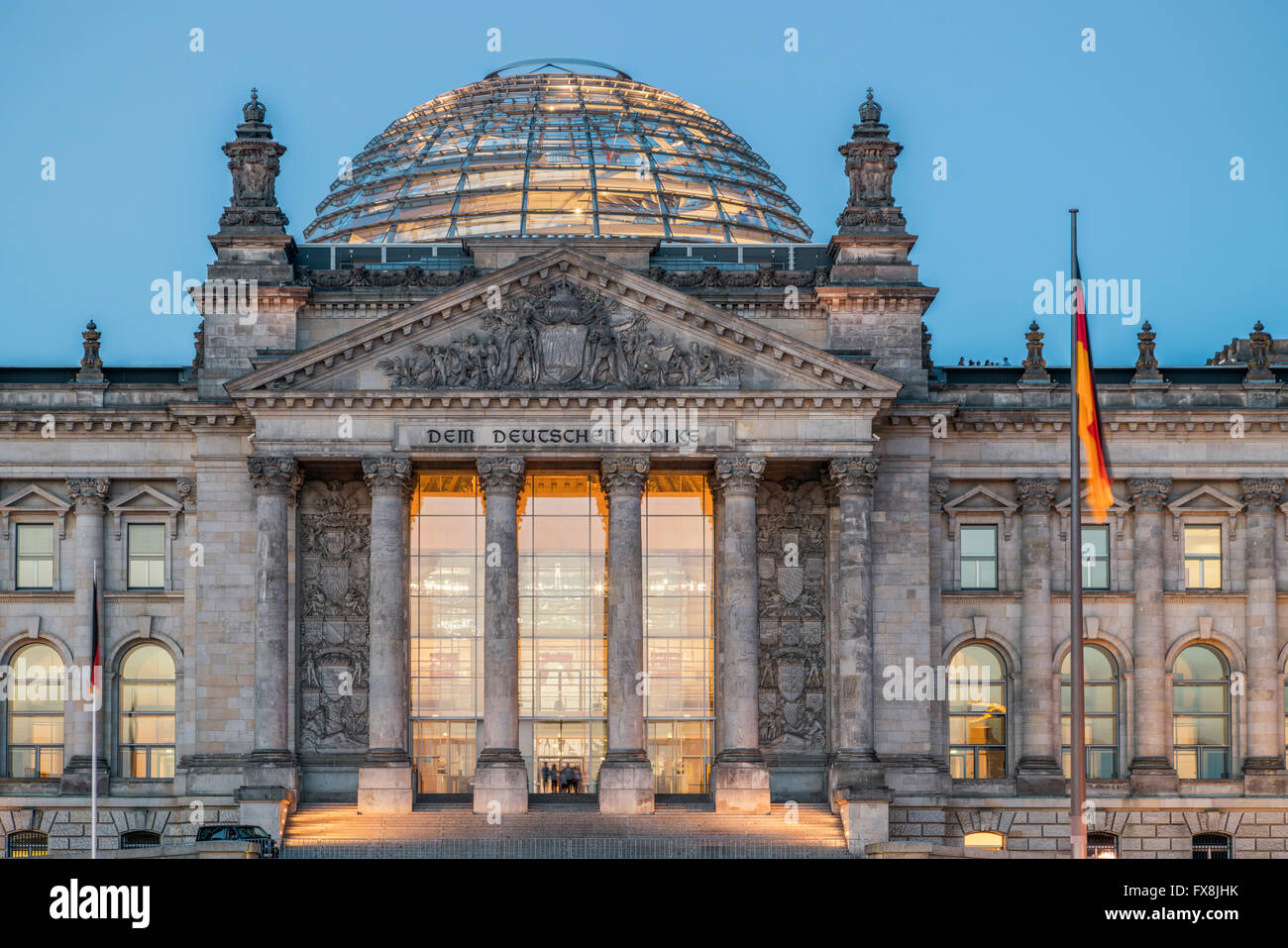 Cupola del palazzo del parlamento del reichstag immagini e fotografie ...