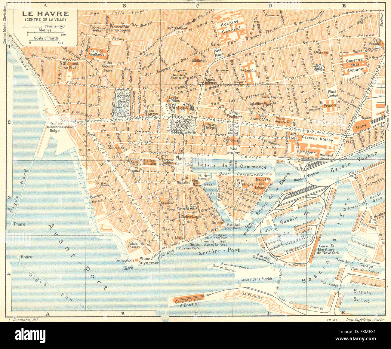 Mappa di le havre immagini e fotografie stock ad alta risoluzione - Alamy
