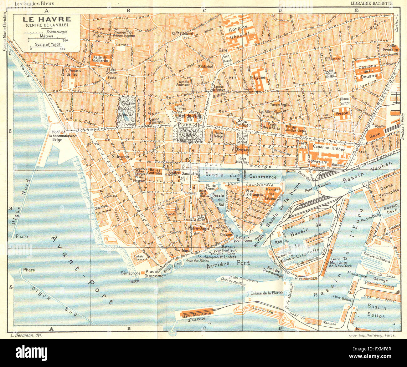 Mappa di le havre immagini e fotografie stock ad alta risoluzione - Alamy