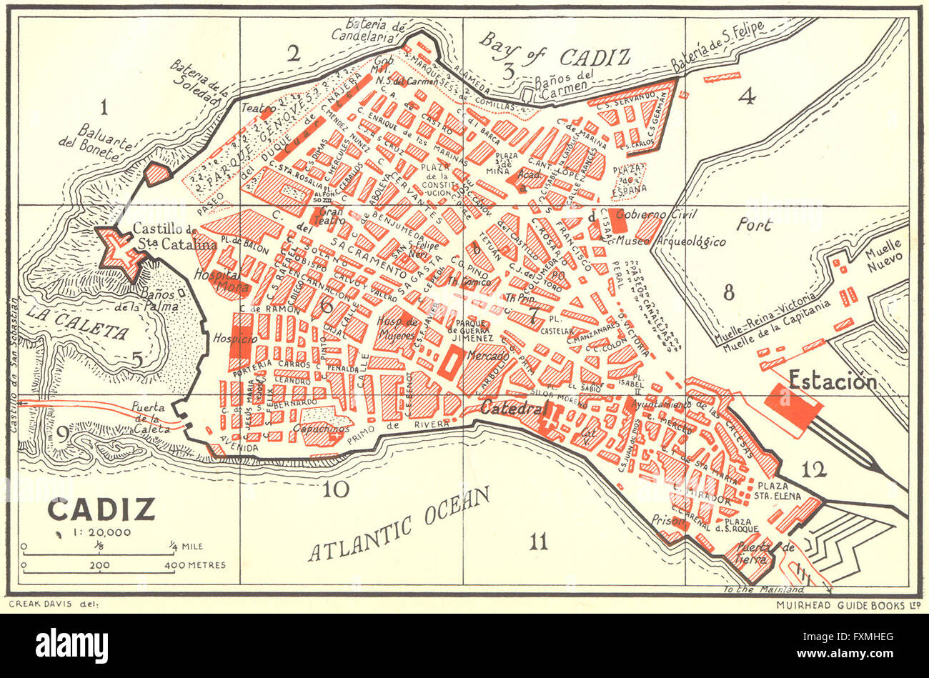 Mappa di cadice immagini e fotografie stock ad alta risoluzione - Alamy