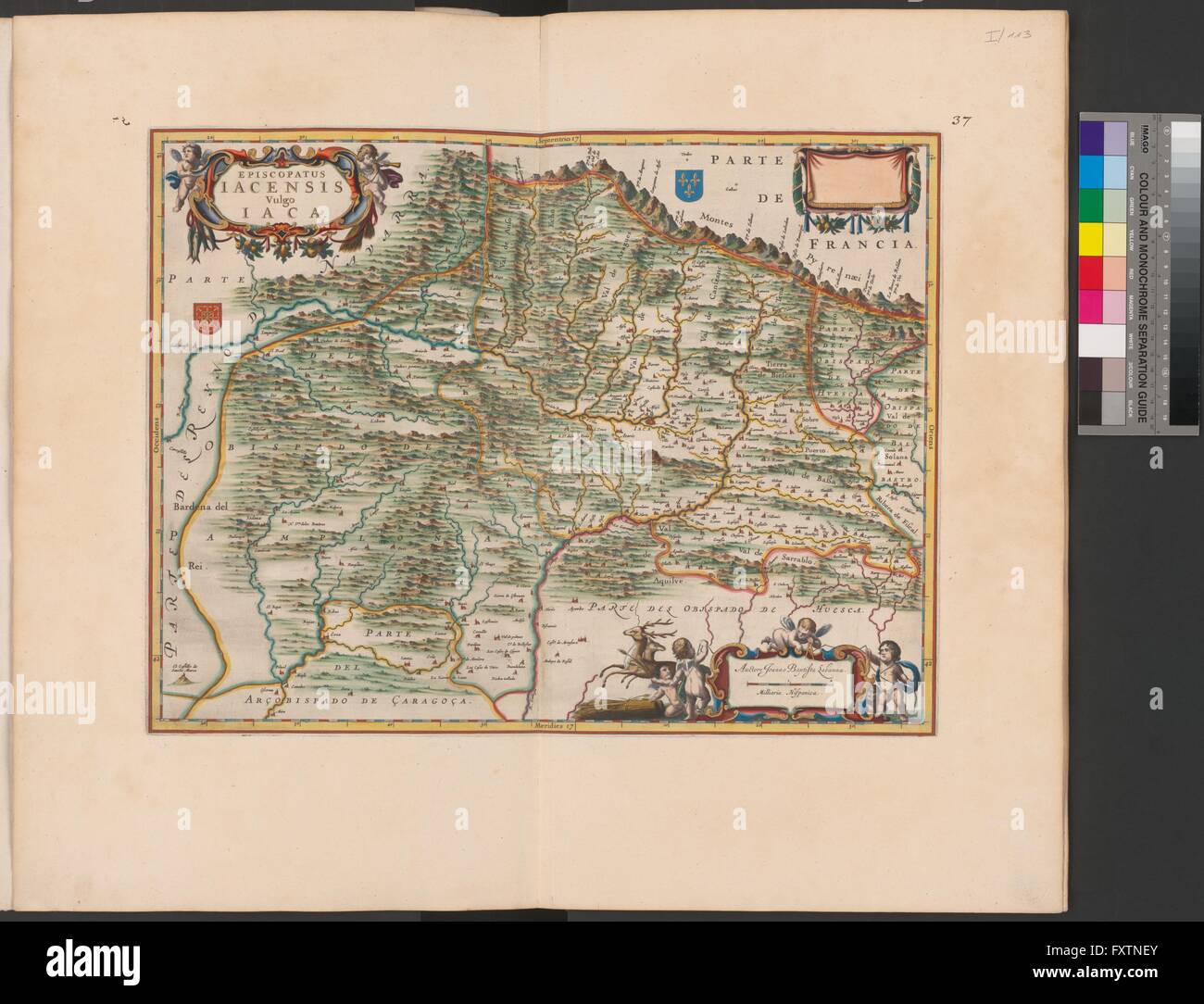 Mappa di jaca spagna immagini e fotografie stock ad alta risoluzione ...