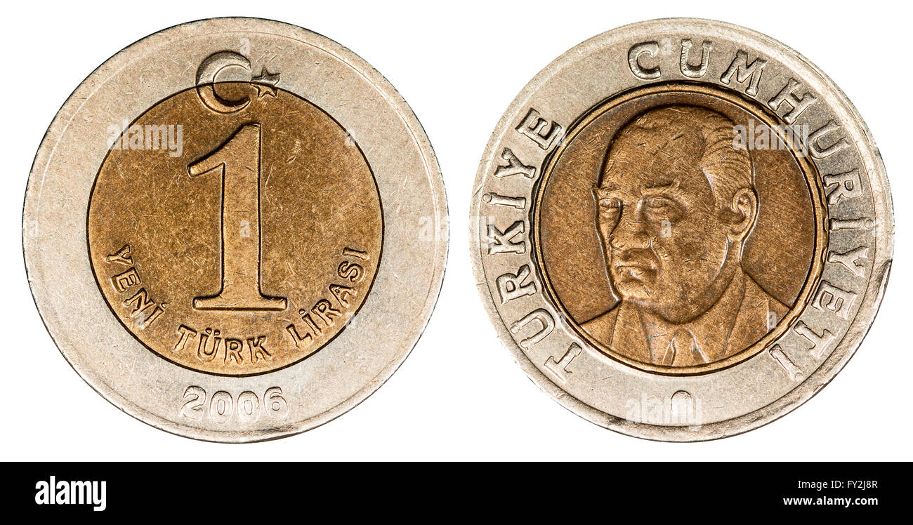 Moneta della lira turca immagini e fotografie stock ad alta risoluzione ...