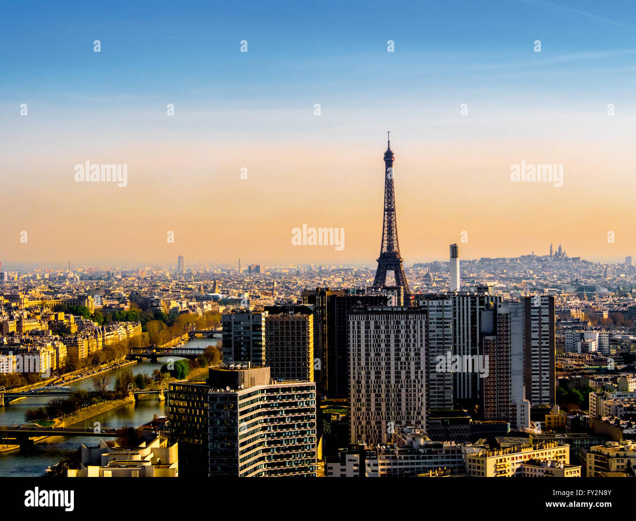 Parigi Dalla Torre Eiffel Immagini e Fotos Stock - Alamy