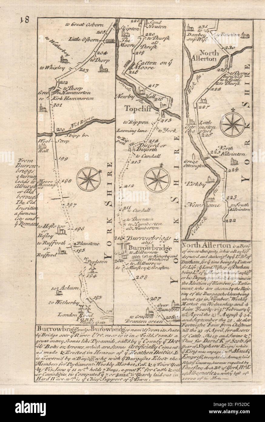 Mappa di northallerton immagini e fotografie stock ad alta risoluzione ...