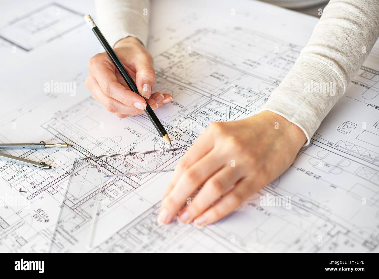 Disegno di ingegneri immagini e fotografie stock ad alta risoluzione ...