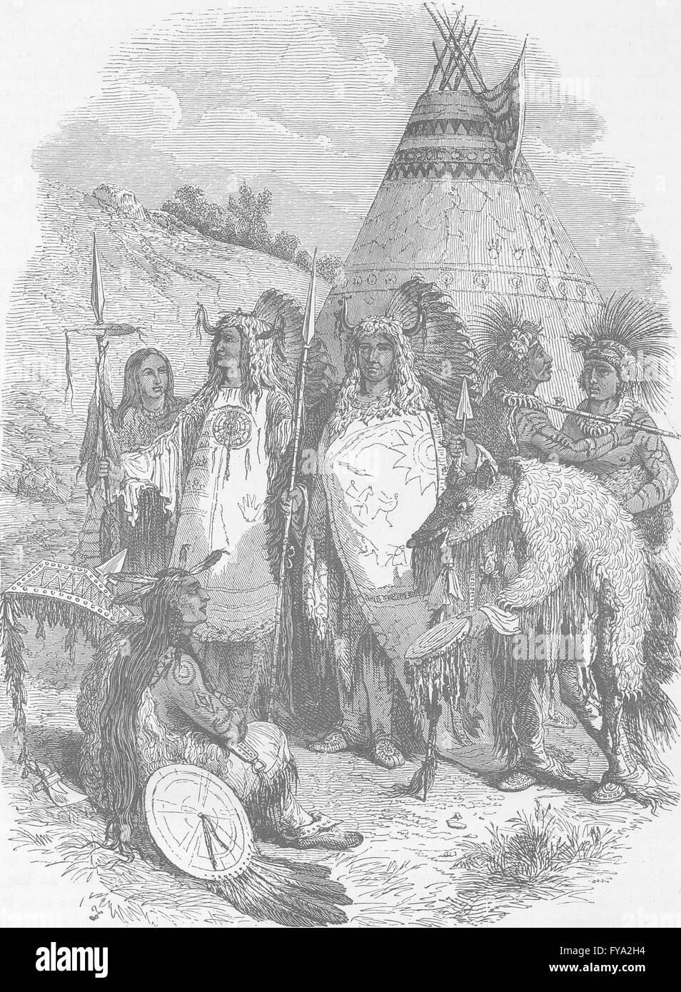 Dakota indians immagini e fotografie stock ad alta risoluzione - Alamy