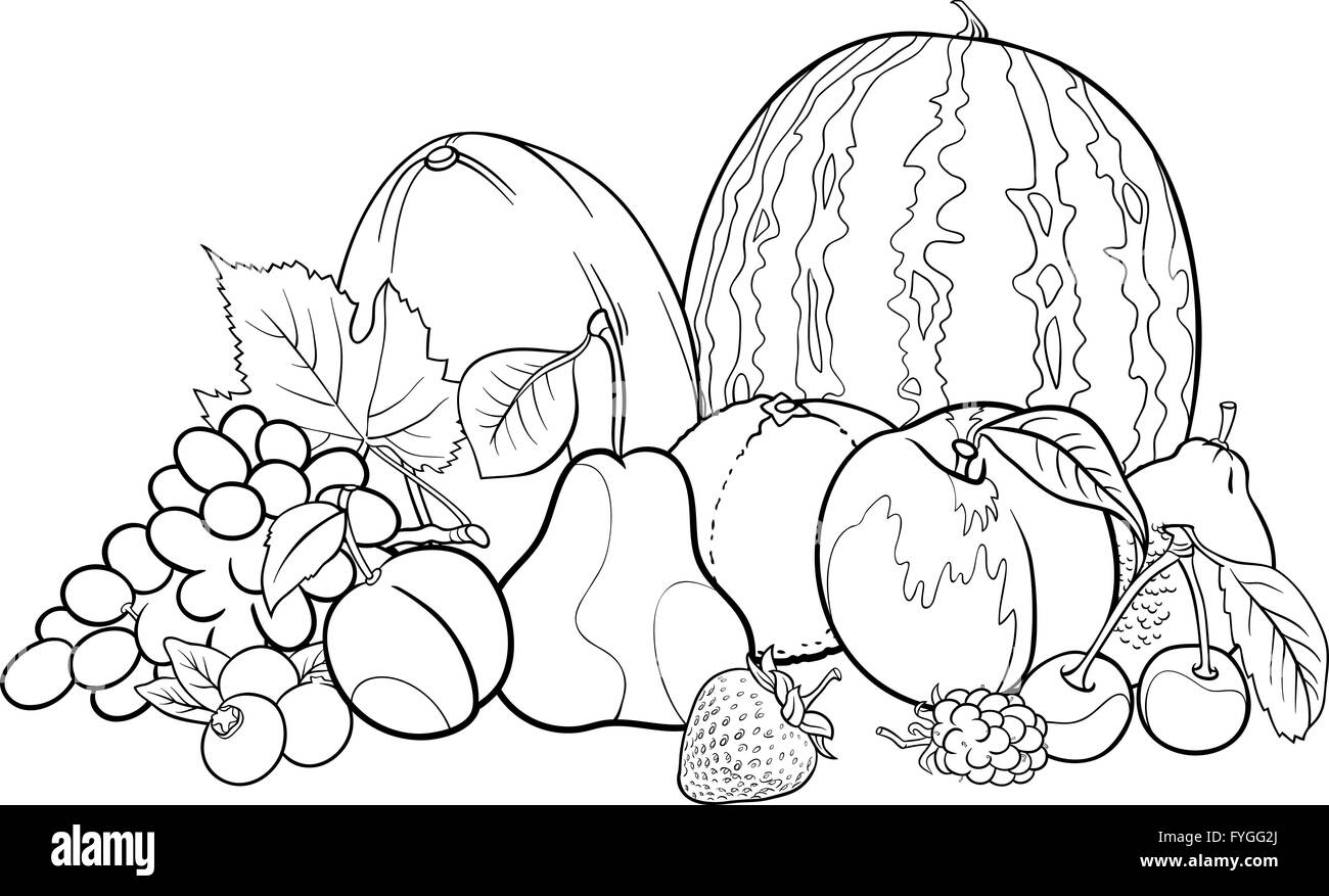 Libro da colorare di uva immagini e fotografie stock ad alta ...