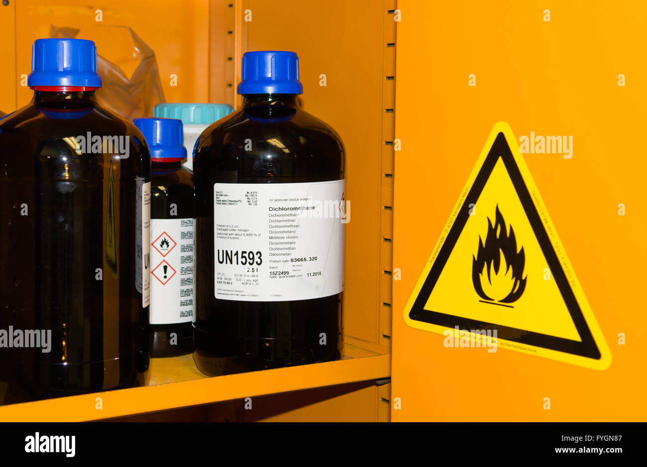Segnale di pericolo liquido infiammabile immagini e fotografie stock ad ...