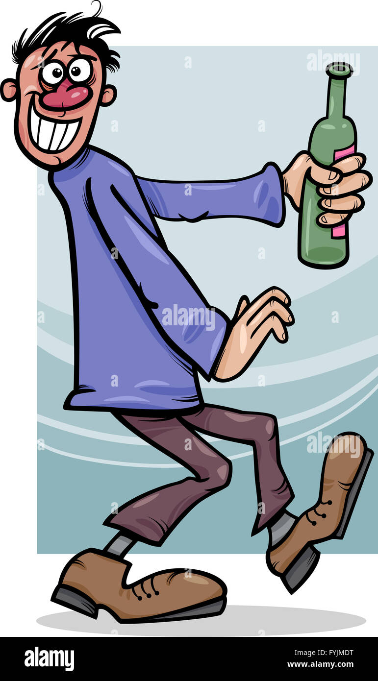 Ubriaco Fumetto Immagini e Fotos Stock - Alamy