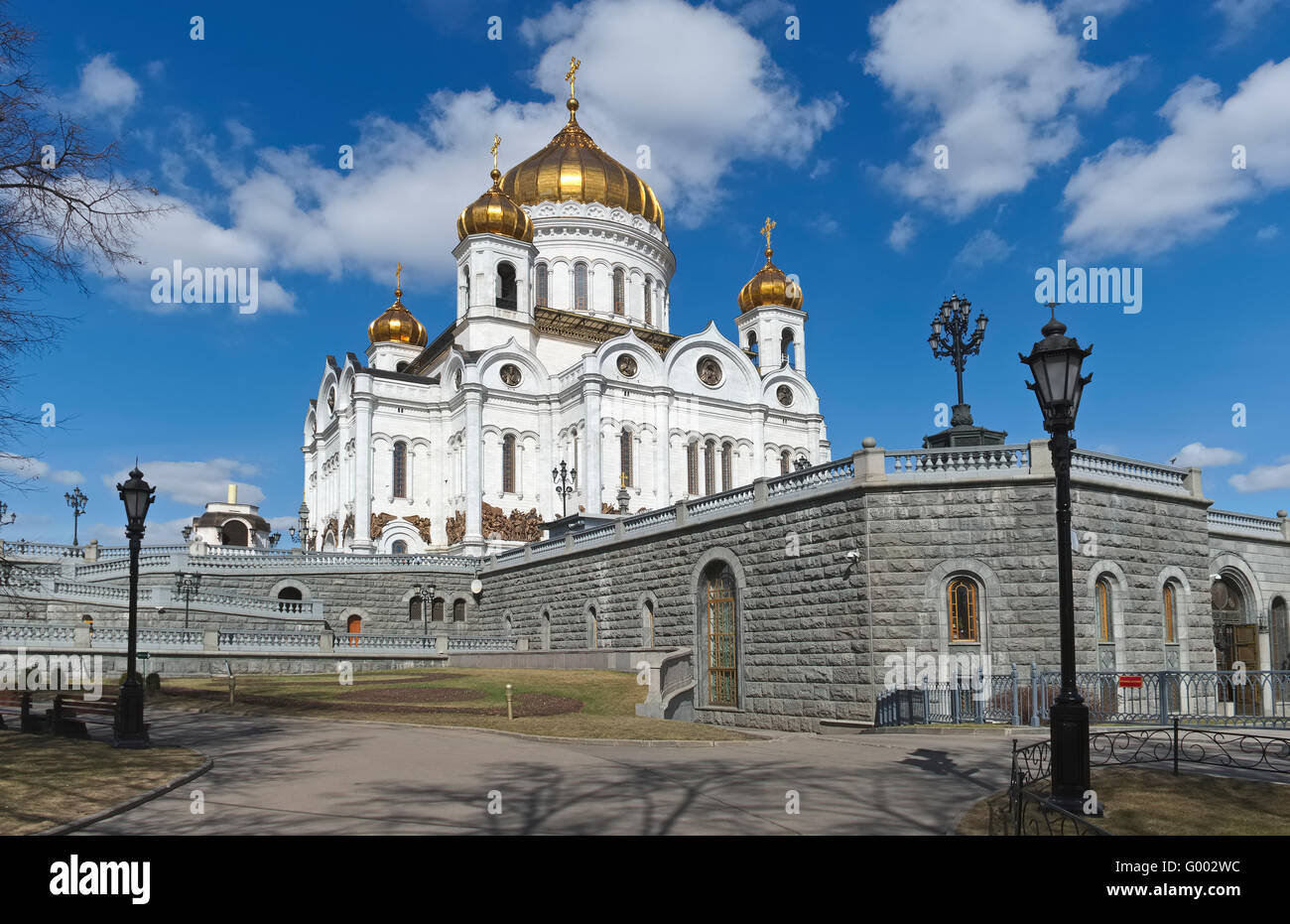 Christ la cattedrale del salvatore a mosca immagini e fotografie stock ...